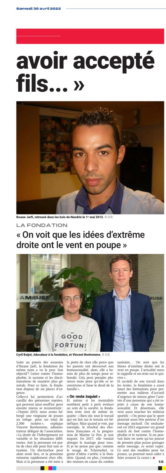 « Je regrette de ne pas avoir accepté l’homosexualité de mon fils ...